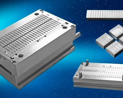 THREE PART SYRINGE PLUNGER MOLD: Welinktech